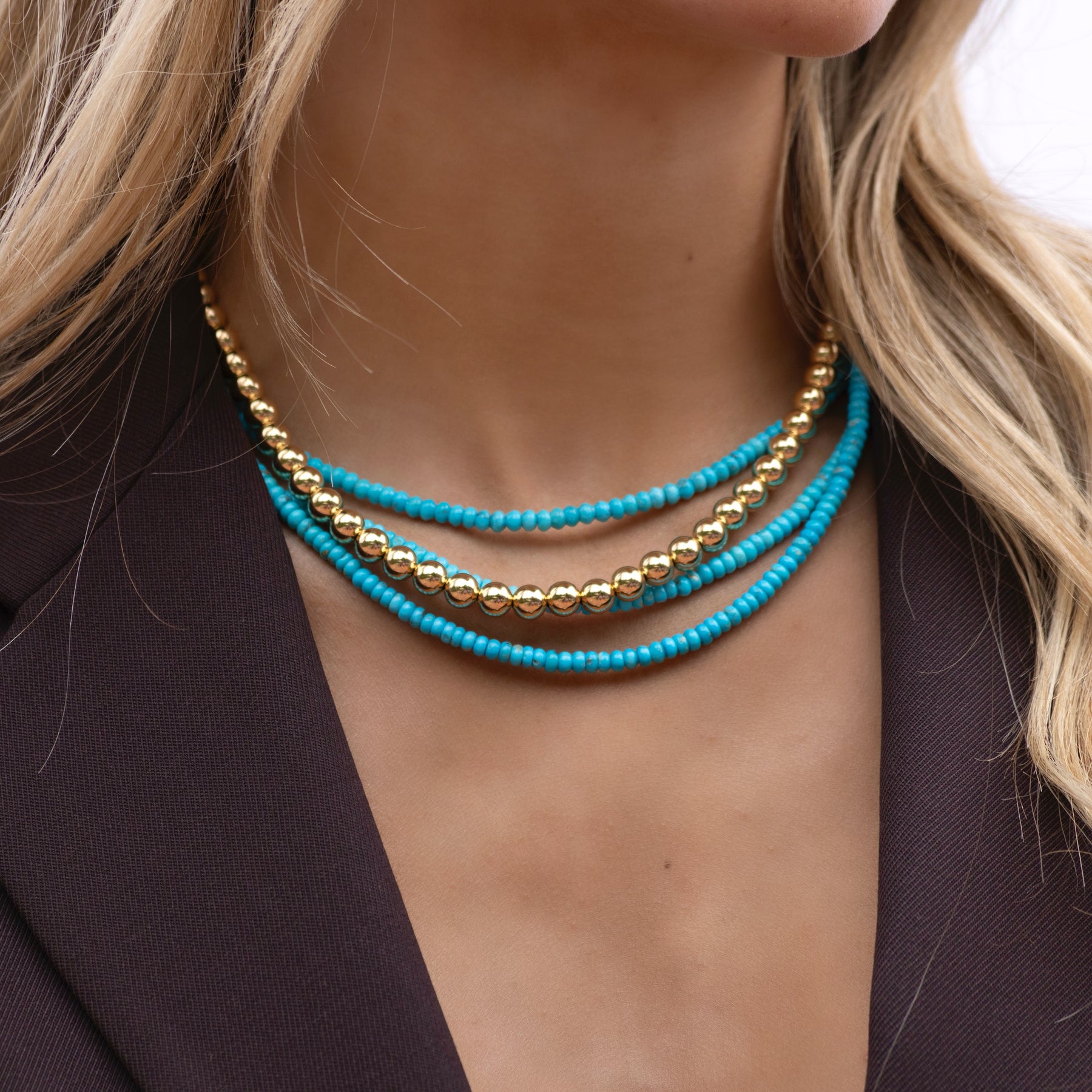 5MM Signature Beaded Necklace – Karen Lazar Design